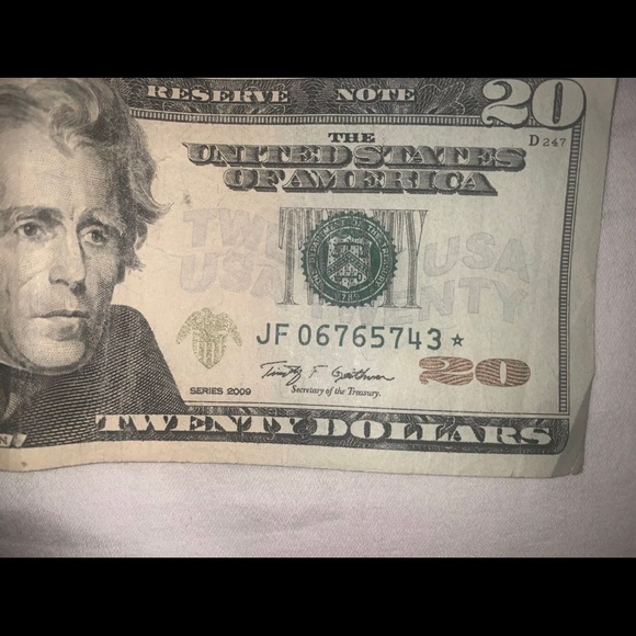 Other | 209 20 Twenty Dollar Bill Star Note Very Rare | Poshmark